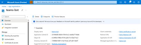 criar um menu de comandos para o seu bot teams microsoft learn