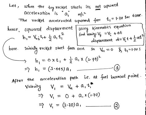 [solved] A 3 60 Kg Toy Rocket Is Launched From Its Platform And Reaches A Course Hero