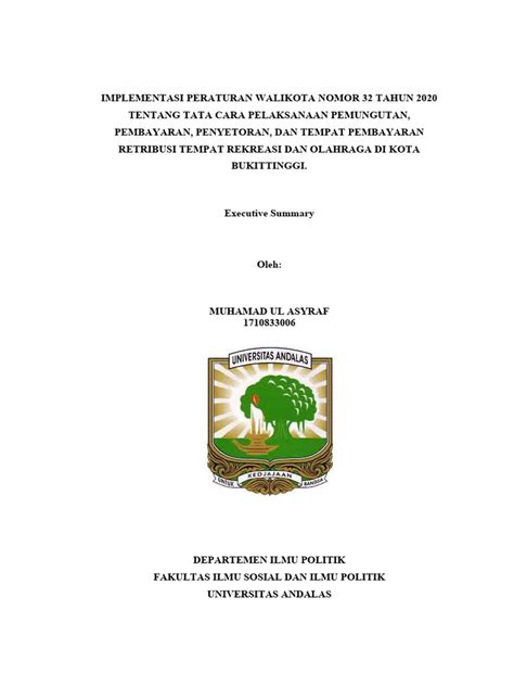 Exsum Kebijakan Pdf