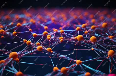 Abstract Network Topology Background With Interconnected Nodes And Lines Symbolizing The Digital