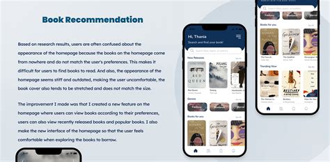 UI UX Case Study Digital Library App Redesign Behance