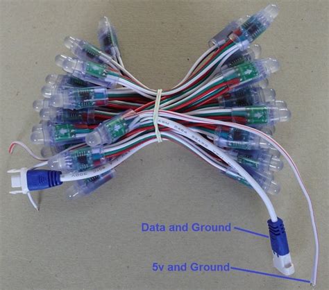 magic rainbow xmas party lights neopixel arduino 5 steps with