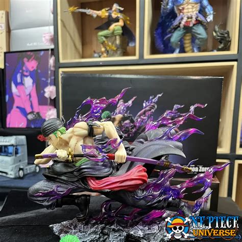 Roronoa Zoro Action Figure With Two Heads Cm PVC One Piece Universe Store