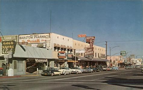 View Down Main Street Barstow Ca