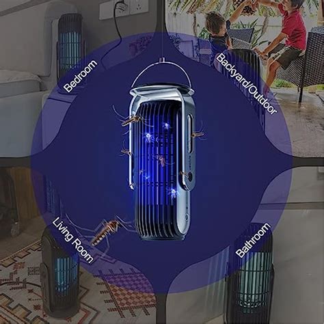 3 In 1 Bug Zapper And Insect Killer Indooroutdoor Mosquito Zapper With
