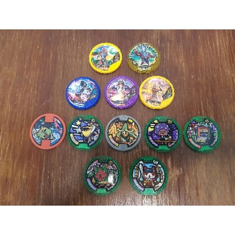 Yokai Watch Kamen Rider Ultraman Medals Set Original Bandai Shopee