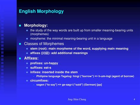 PPT Morphology Finite State Transducers PowerPoint Presentation ID 5035553