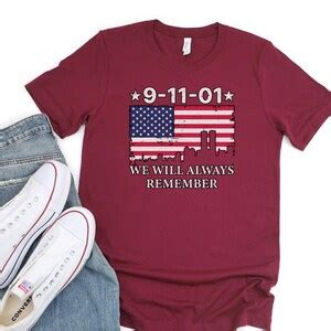 September 11 Shirt 911 Shirt For Men 21st Anniversary Tshirt