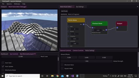 terraforge3d opensource procedural modelling tool free and opensource