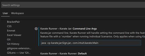 Visual Studio Code Executing Karate Scenarios Calling External JAR From VScode Stack Overflow