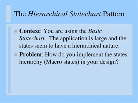 Ppt Software Design Refinement Using Design Patterns Part Ii The Fsm