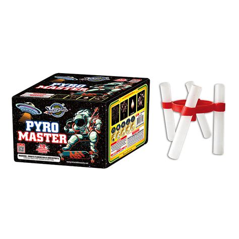 Pyro Master 500 Gram Cake With Unique Girandola Finale