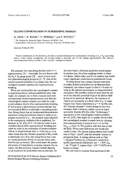pdf gluino condensation in superstring models dokumen tips