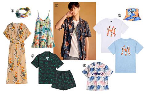 올해 트렌드 ‘네온 컬러와 ‘트로피컬을 더한 여름 패션 스타일링 디지틀조선일보디조닷컴