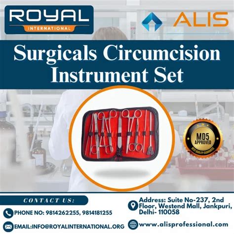 Surgicals Circumcision Instrument Set At Rs 450 Surgical Instruments