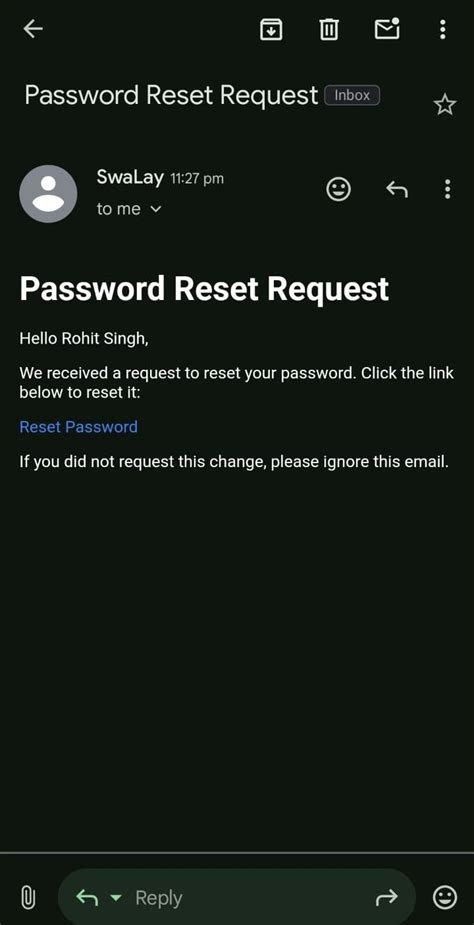 Rohit Singh On Linkedin Tech Webdevelopment Security Passwordreset Emailintegration Nextjs