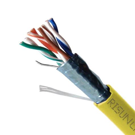 Ethernet Cable UTP FTP SFTP Cat5e With Double Jacket China FTP Cat5e Cable And LAN Cable