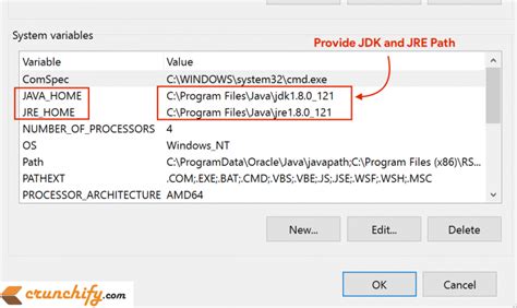 How To Setup Configure JAVA HOME And JRE HOME Environment Variables On Windows Crunchify