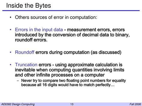 Ppt Numeric Representation In A Computer Powerpoint Presentation