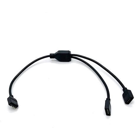 สายเคเบิลต่อขยาย 4pin rgb 1 เป็น 2 ทาง รูปตัว y 30 ซม สําหรับแถบไฟ led