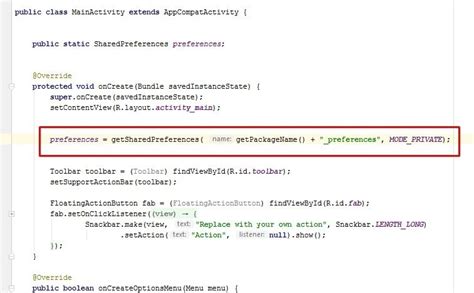Resolved Shared Preference Context Error