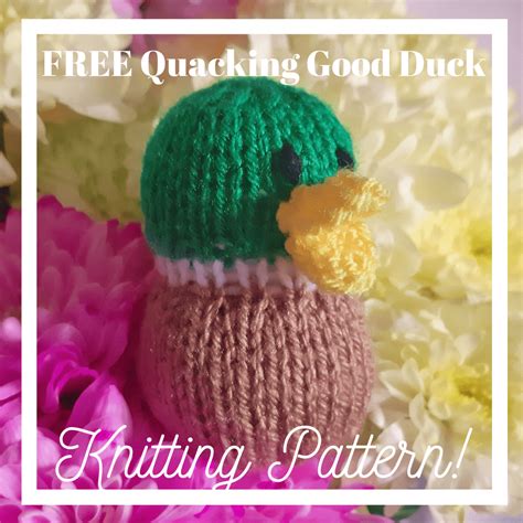 Free Quackingly Quick Duck Knitting Pattern Knitting By Post