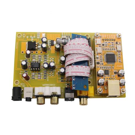 Es9038 Q2m Stereo Mobile Audio Dac Decoder Board Triple Switch Support Fiber Coaxial Usb Input