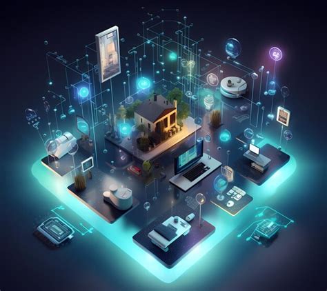 Premium Ai Image Futuristic Smart City Generative Ai