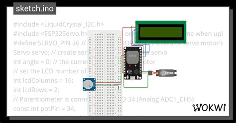 Servo Motor Copy Wokwi Esp32 Stm32 Arduino Simulator