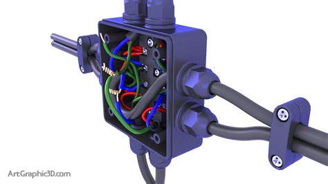 Cable Junction Box 3d Model Download