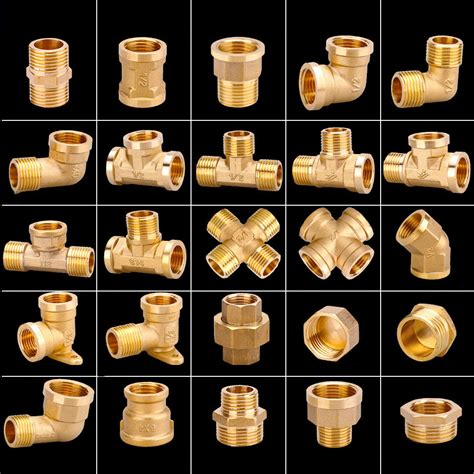 12 Bsp Female Connector Joint Brass Coupler Adapter Brass Pipe