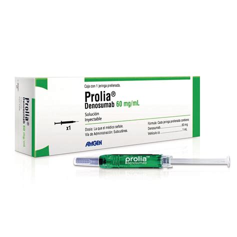 Prolia Denosumab 60 Mg Ml Solucion Inyectable 1 Jeringa Prellenada