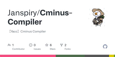 Github Janspirycminus Compiler 【yacc】cminus Compiler
