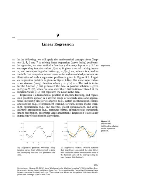 calculating a linear regression pdf regression analysis linear