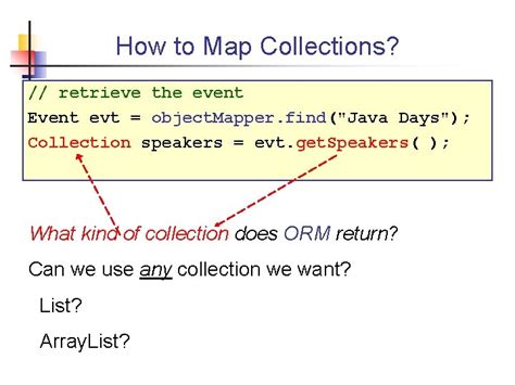 Object Persistence And Objectrelational Mapping James Brucker Goal