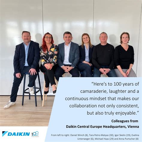Daikin Central Europe On Linkedin Daikin Daikin100years Hvacr