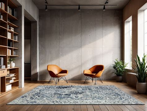 Louis De Poortere Antiquarian Tabriz Area Rugs Vintage Overdyed