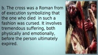 Experiencing The Crossppt This Presentation Explores Biblical