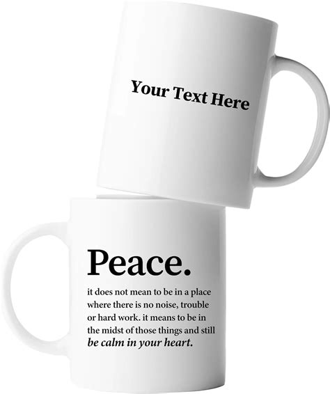 panvola personalized peace definition be calm in your heart