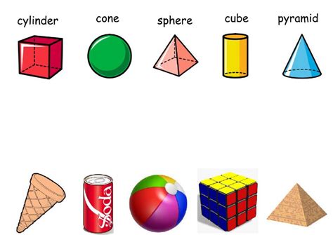 3d Shapes Interactive Worksheet Shapes Kindergarten Teaching Shapes