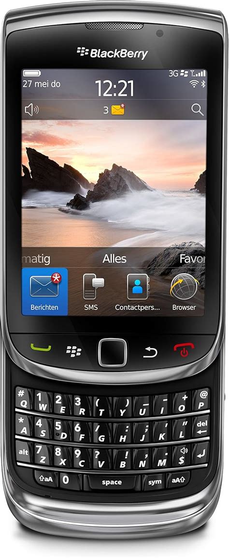 Blackberry 9800 Torch Unlocked Phone With 5 Mp Camera Full