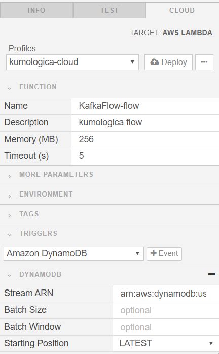 low code serverless integration with kafka