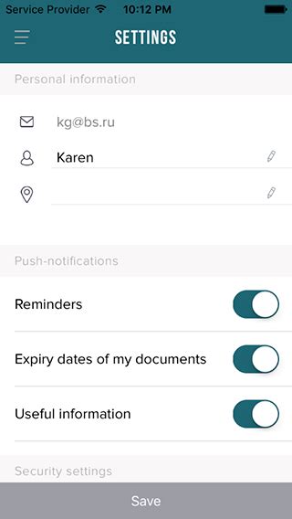 Creating A Settings Screen Using UITableViewController Successful Coder