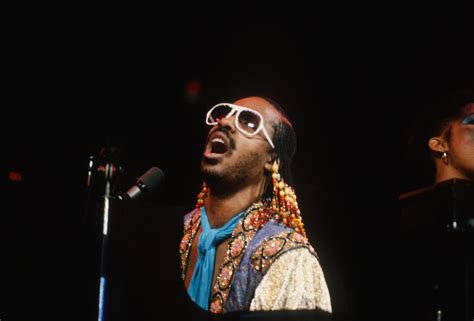 Stevie Wonder Vintage Concert Photo Fine Art Print 1981 At Wolfgangs