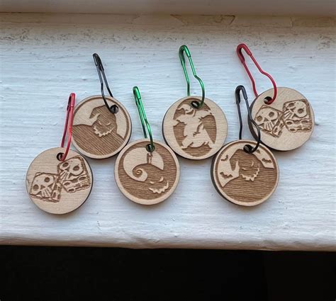 Mr Oogie Boogie Man Stitch Markers Made To Order — Wickedlyhandmade