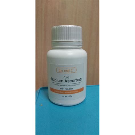 Pure Sodium Ascorbate 100 Gram Shopee Malaysia