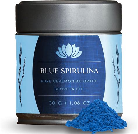 Authentic Blue Spirulina Powder Pure Phycocyanin Blue Spirulina 100