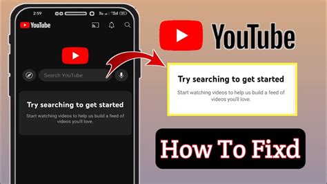 How To Fix Try Searching To Get Started On Youtube Youtube