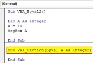 VBA ByVal How To Use ByVal Statement In VBA Excel