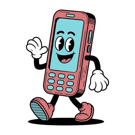 Iphone Cartoon Vector Art Icons And Graphics For Free Download